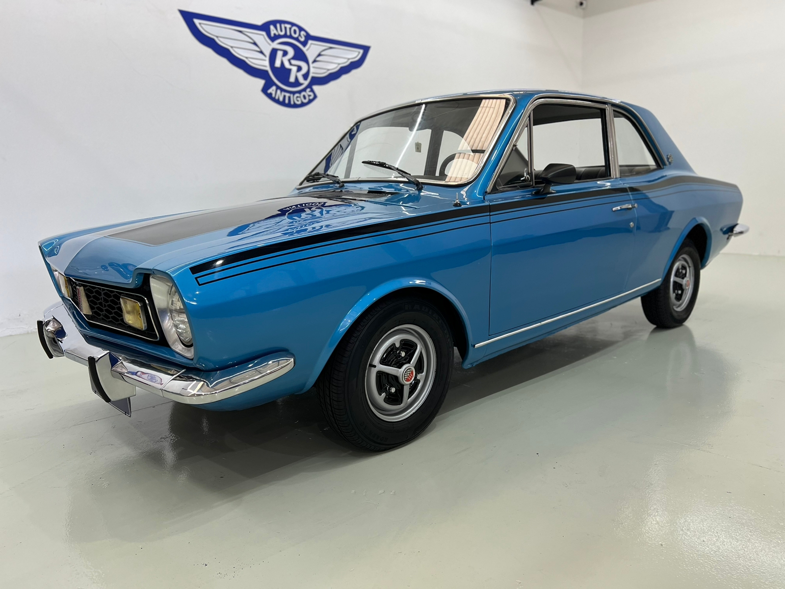 Ford Corcel GT 1976 (Azul portela ) – RR Autos Antigos