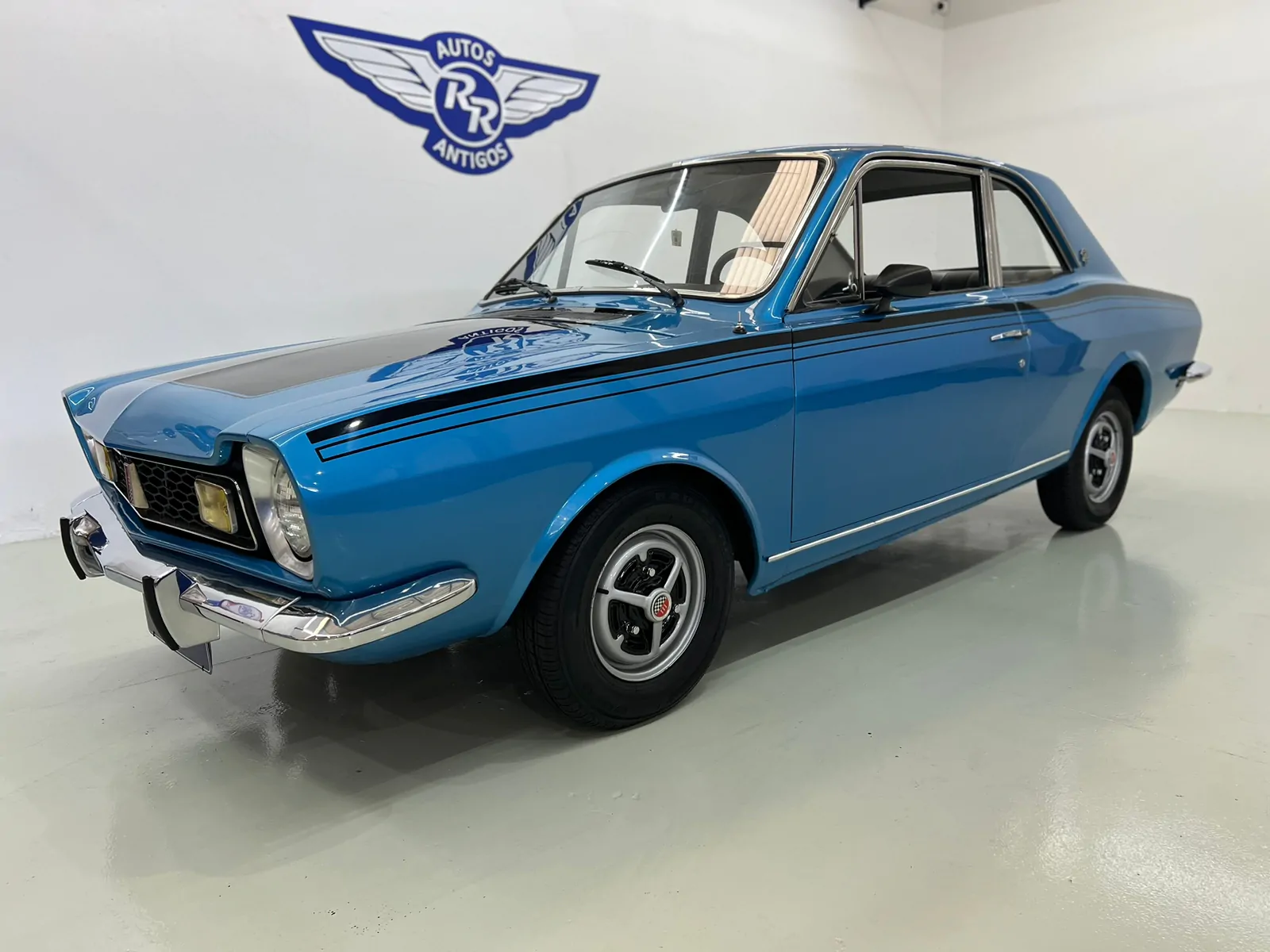 Ford Corcel GT 1976 (Azul portela ) – RR Autos Antigos